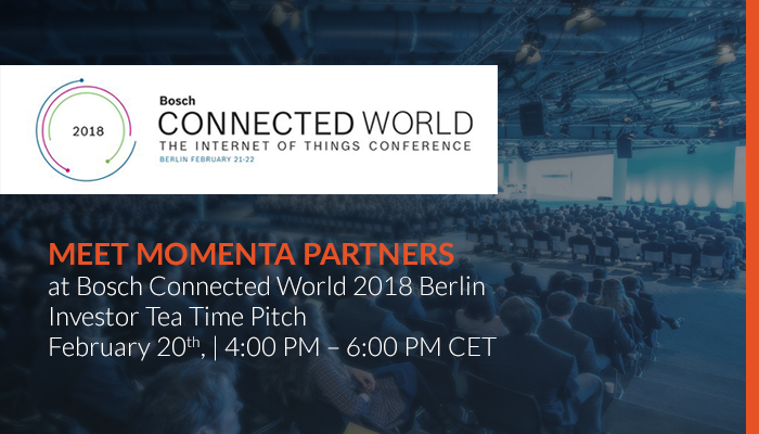 Meet Momenta at Bosch Connected World, Berlin