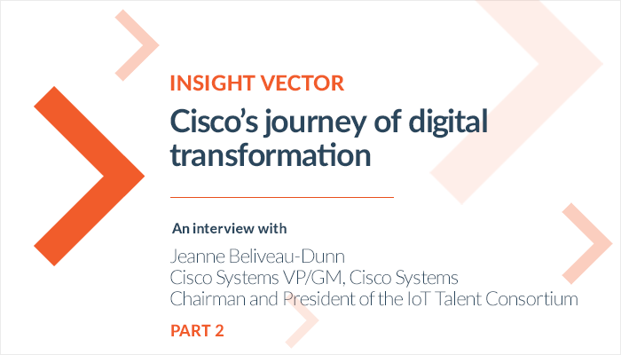 Insight Vector: Cisco's Journey to Digital Transformation (Part 2)