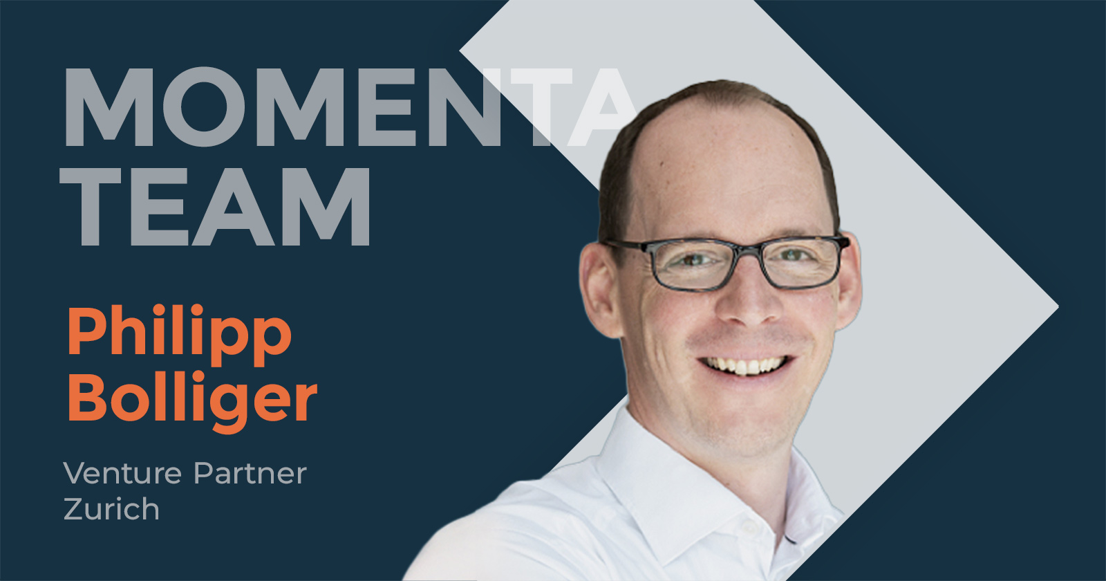 Philipp Bolliger Venture Capital I EU Venture Partner I Momenta