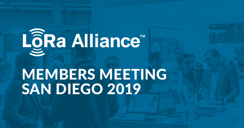 Momenta Partners at the LoRa Alliance Members Meeting, San Diego